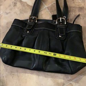 Coach | Bags | Coach Soho Tote Black Shoulder Purse | Poshmark